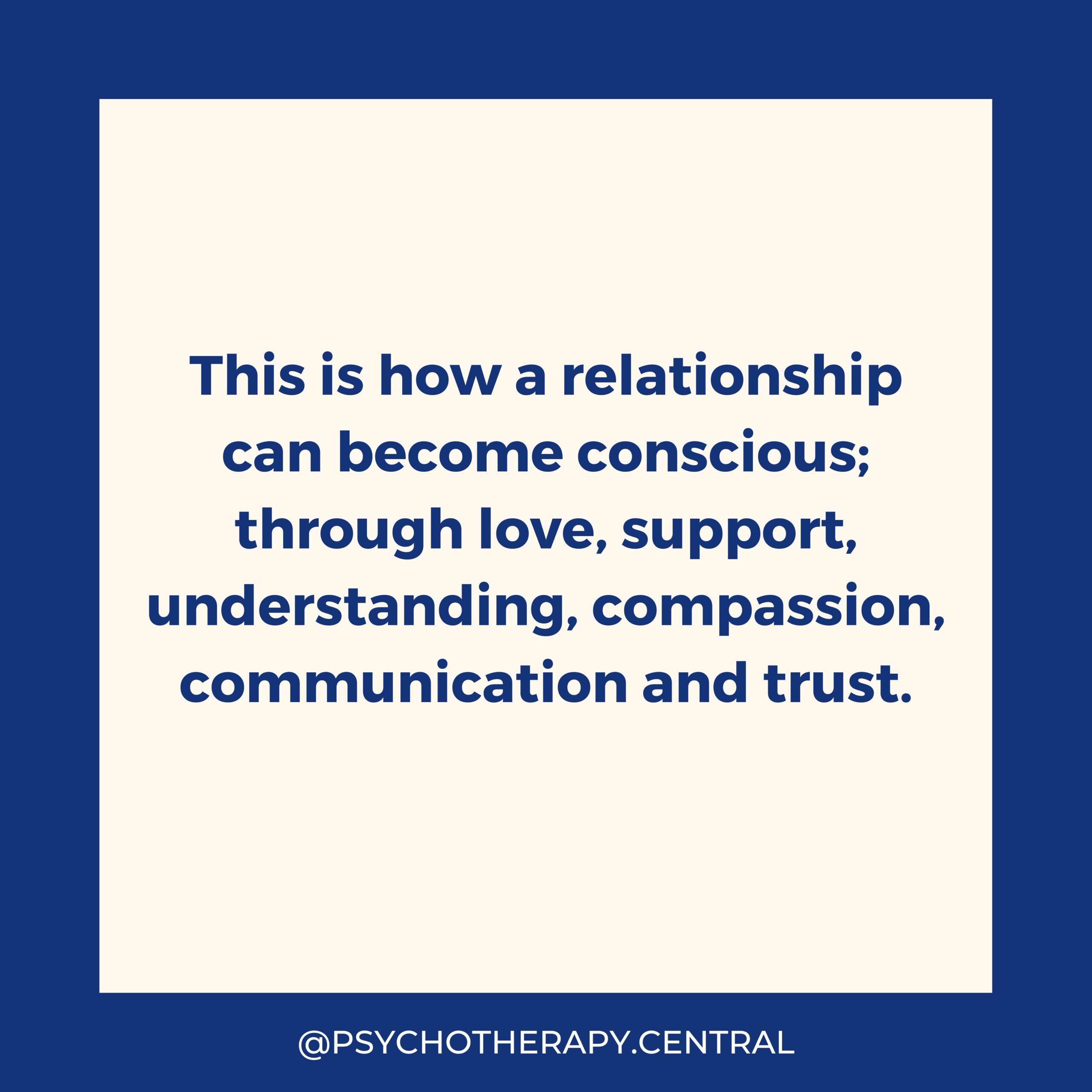 A Conscious Relationship