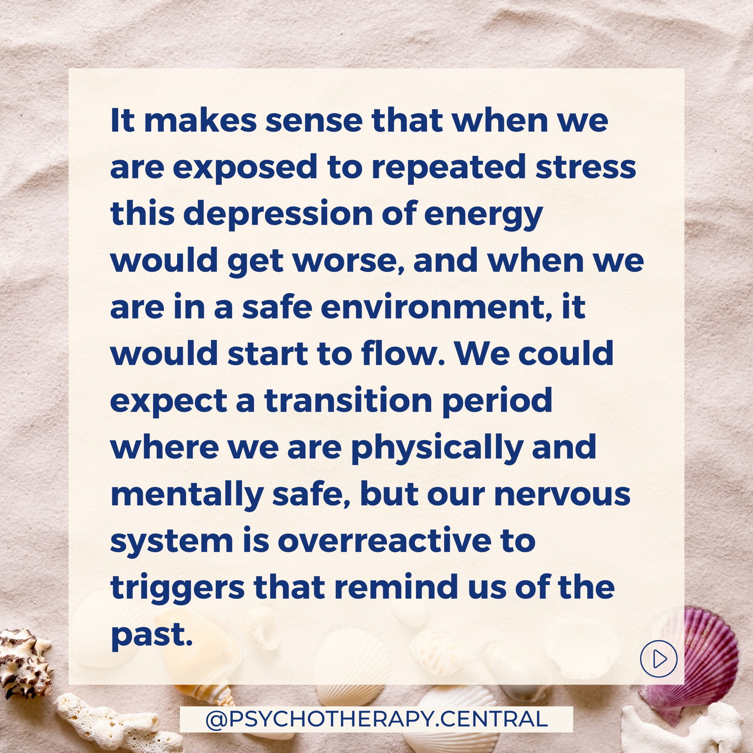 When the Freeze Response is Chronic, It Is Related to Depression.