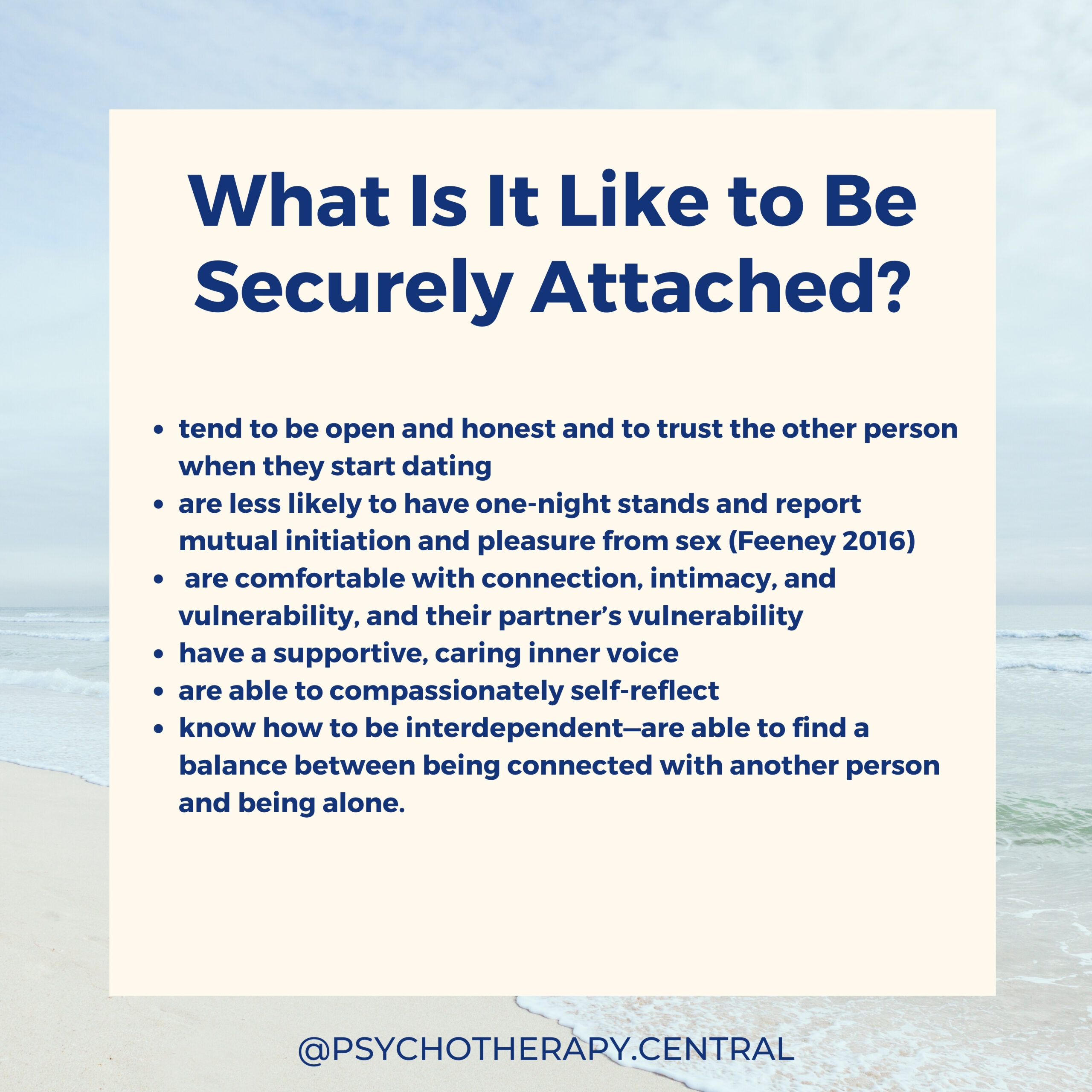 What Is It Like to Be Securely Attached?