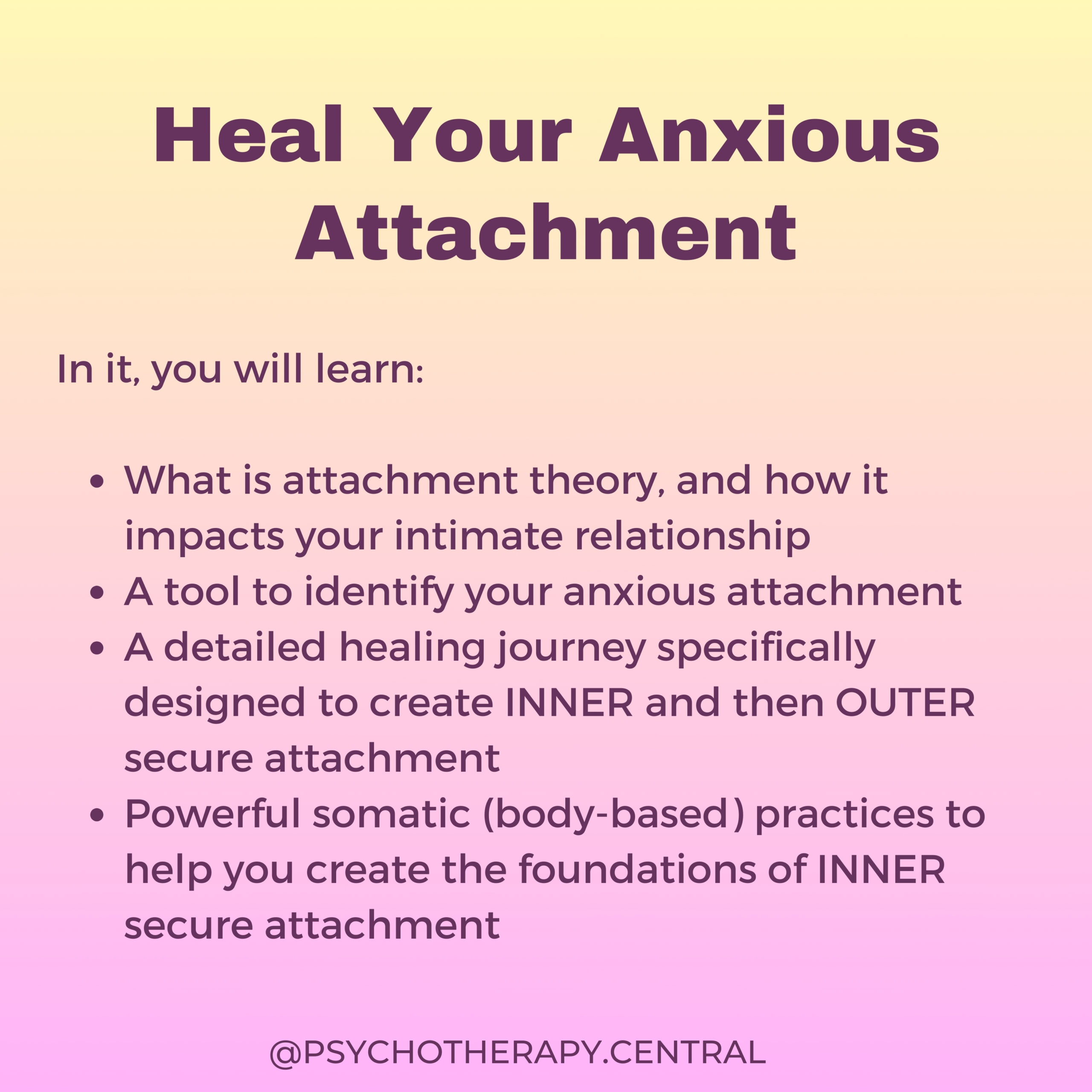 Book Review for Heal Your Anxious Attachment