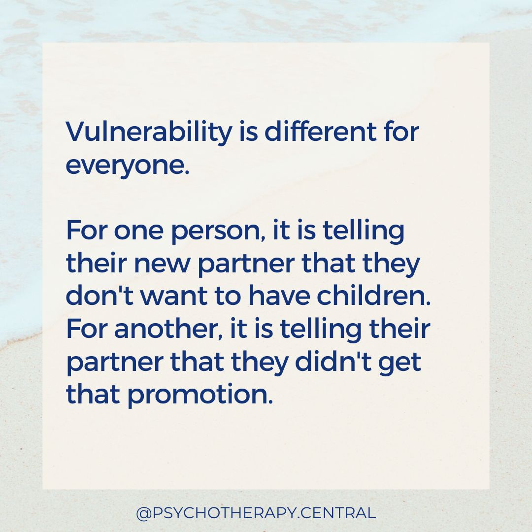 Intimacy = Vulnerability