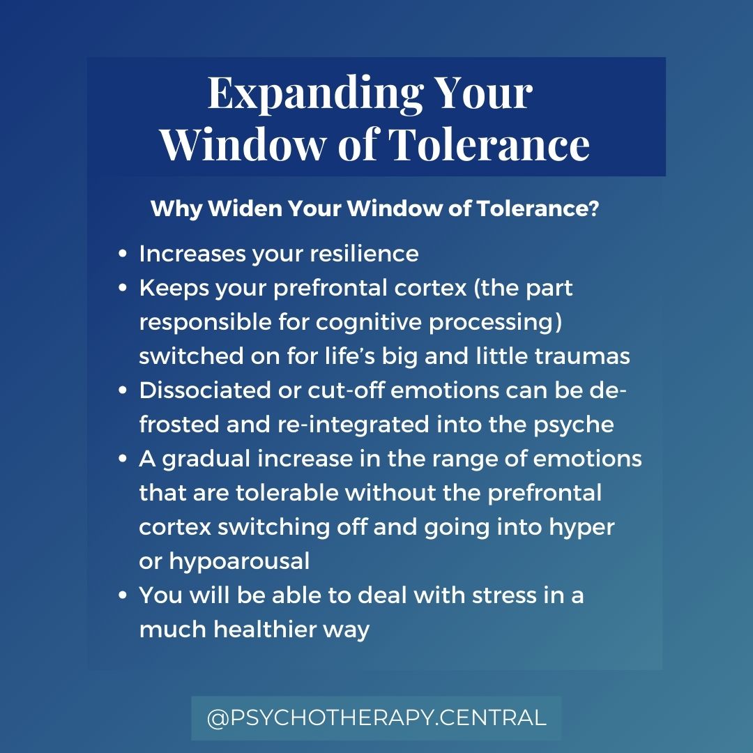 Expanding Your Window of Tolerance