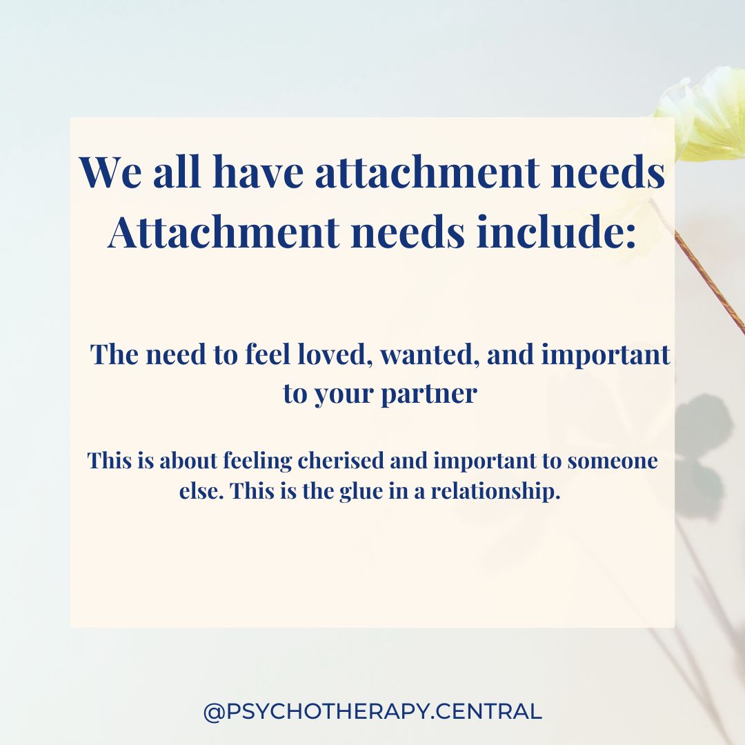 Attachment Needs