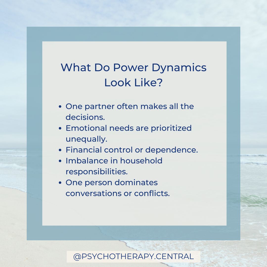 Power Dynamics in Intimate Relationships