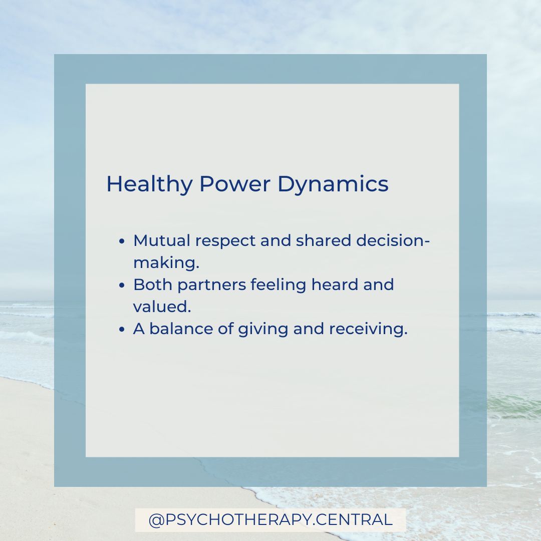 Power Dynamics in Intimate Relationships